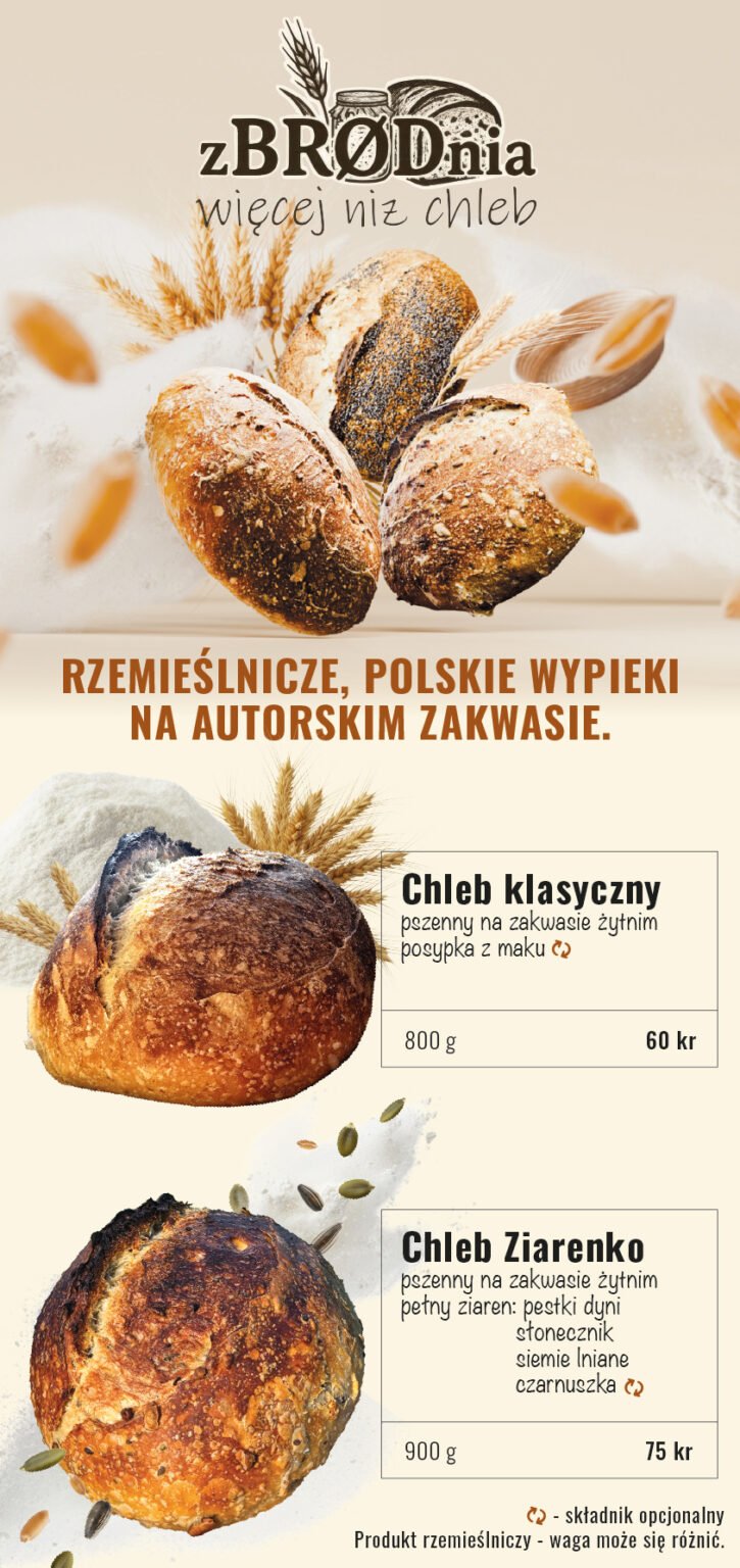 zBRØDnia Bakeri: Polski chleb zamówisz w Agder - Razem Norge - polska ...